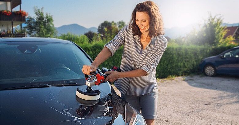 Professionelle poleringsmaskiner til biler, motorcykler og både | Einhell.dk